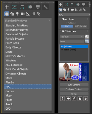 ArchVision RPC for 3Ds Max - Quick Start (Dashboard Workflow)